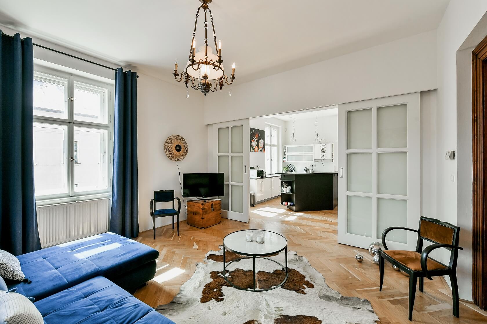 Rumunská, Vinohrady - Praha 2 | Prodej, Byt 3+1, 91 m²